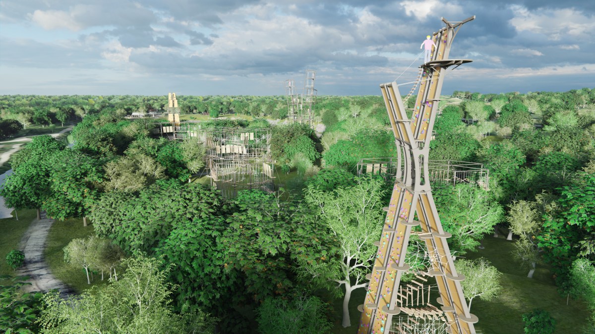 Aerial Adventure Park Touted As North America’s Largest Opens This ...