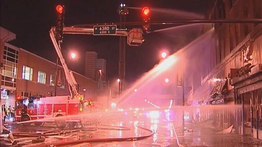 Fire Destroys Large Englewood Commercial Building – NBC Chicago
