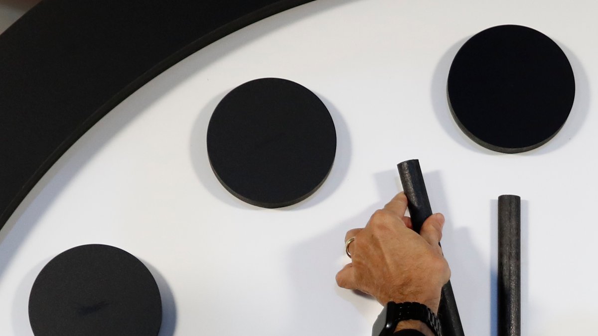 What is the ‘Doomsday Clock’? What happens when it hits midnight? – NBC ...