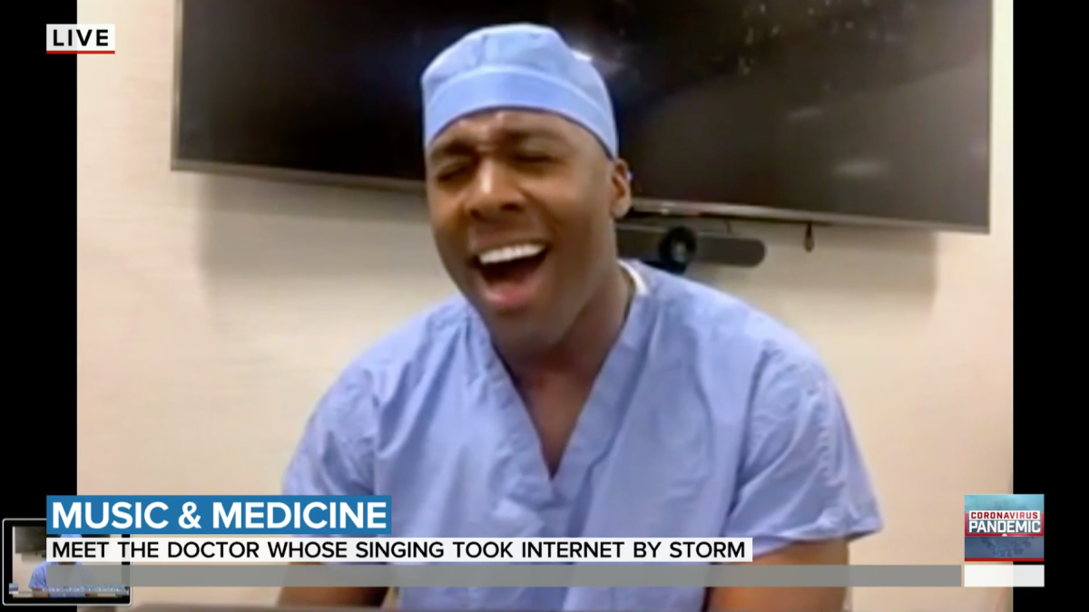 Watch Singing Surgeon Dr. Elvis Francois Perform ‘Lean on Me’ Live on ...