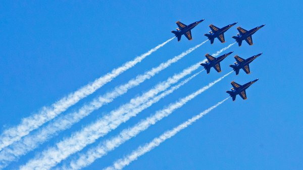 Blue Angels Chicago Flyover Map: Where You Can See Them – NBC Chicago