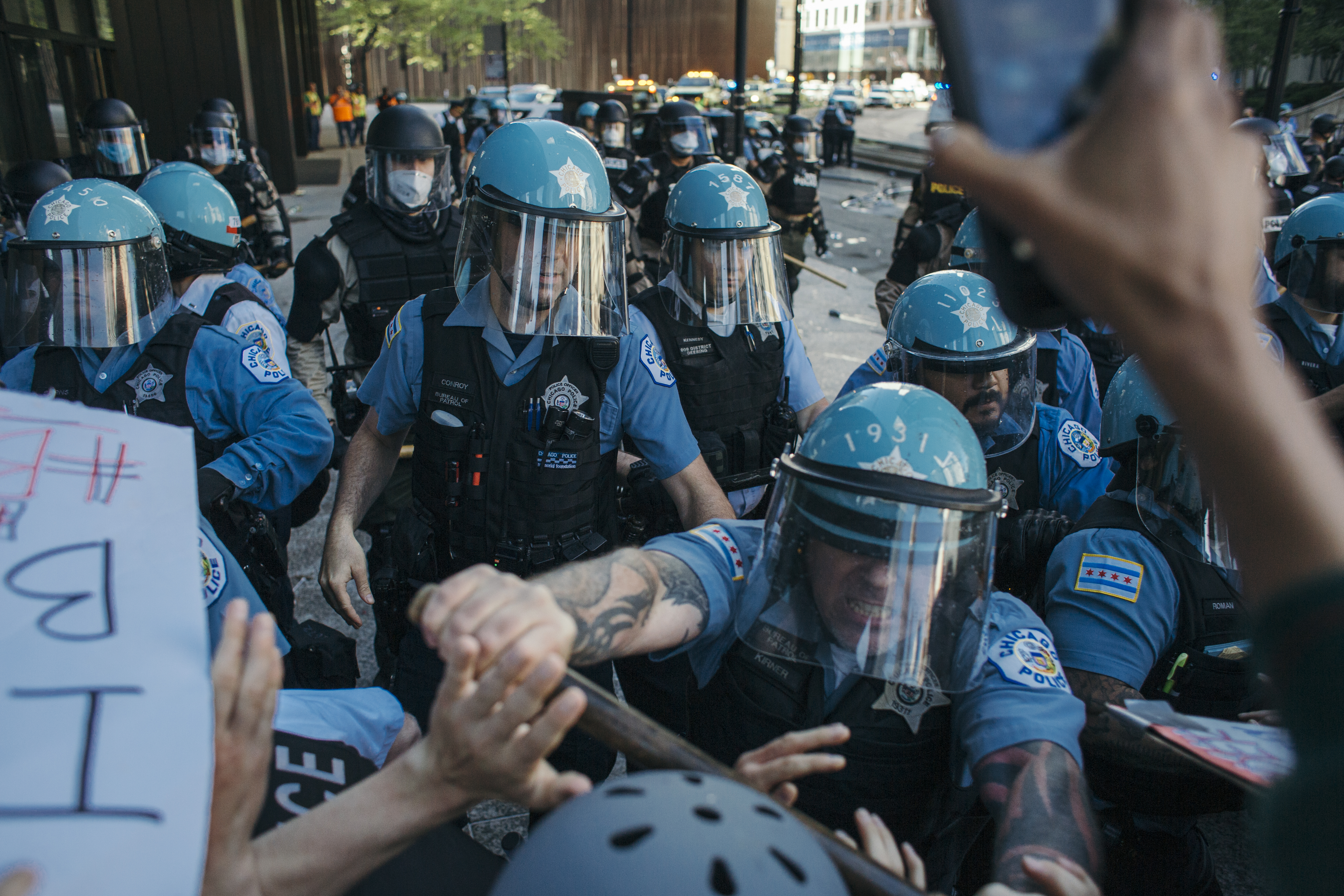 20 Stunning Photos Show How Protests, Unrest Unfolded in Chicago – NBC ...