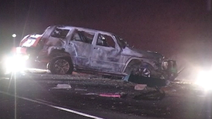 Woman Killed In Fiery Crash On I-88 – NBC Chicago