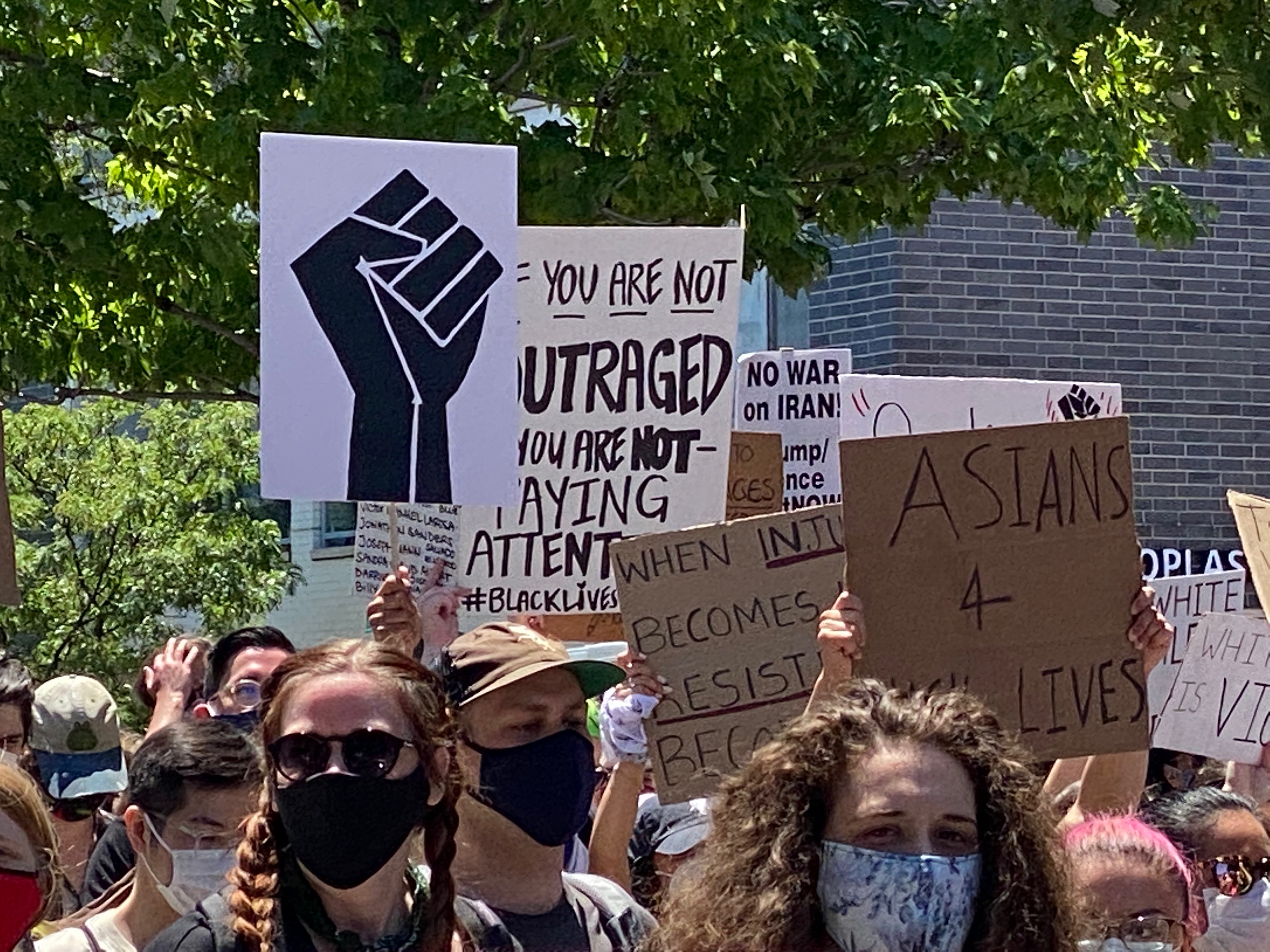 Photos: See the Signs Union Park Protesters Carried During Saturday ...