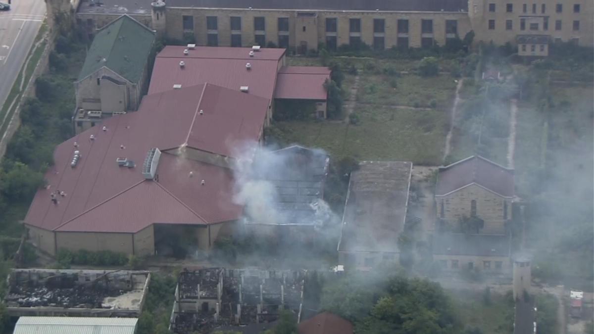 Fire Burns at Iconic Old Joliet Prison for 2nd Time This Year – NBC Chicago