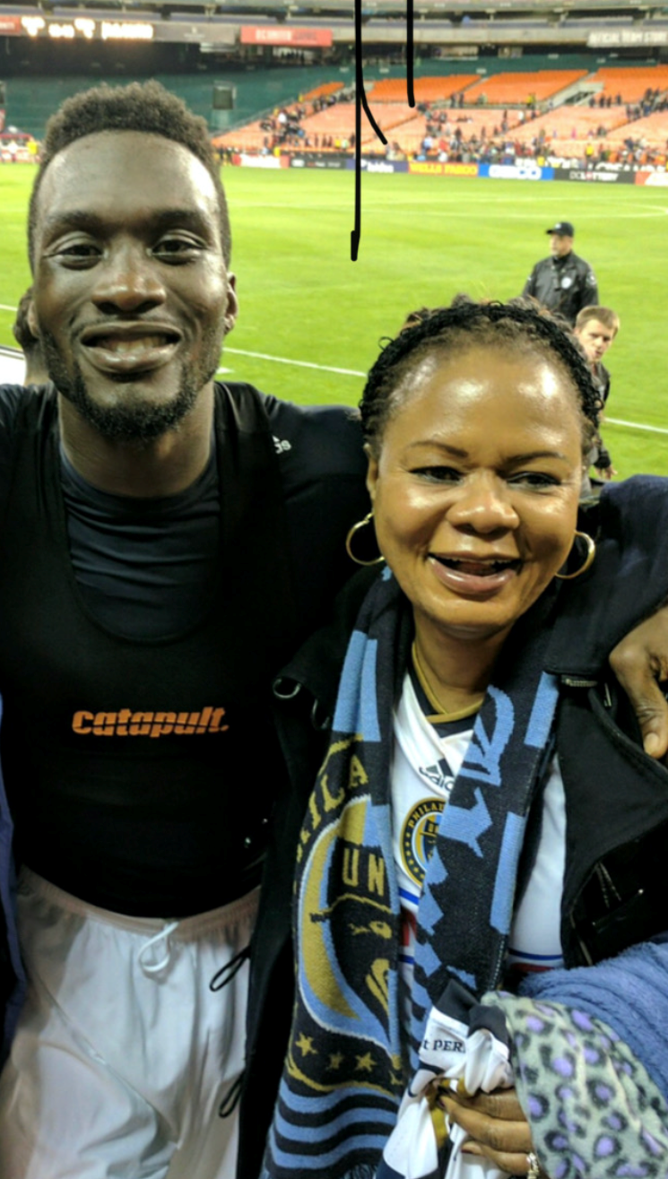 Fire Star CJ Sapong Supporting Mom, An ICU Nurse Treating Coronavirus ...