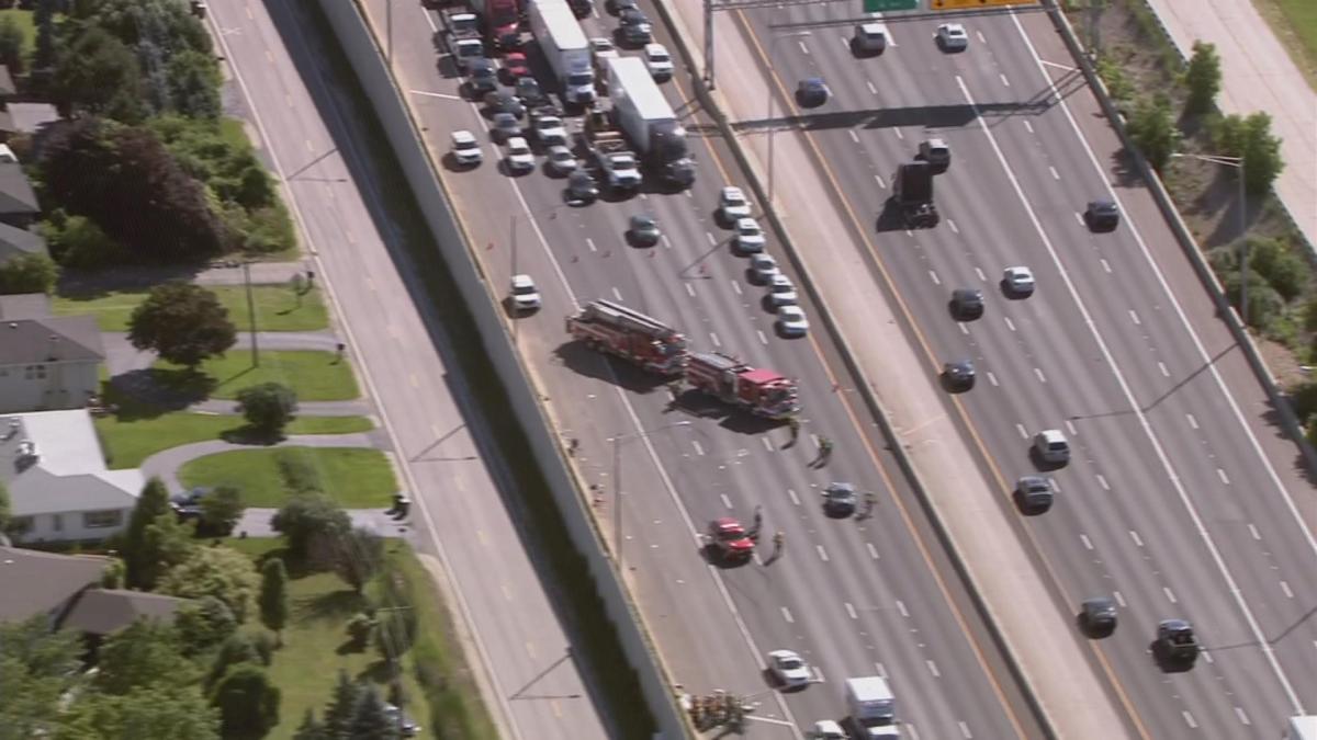 I-55 Traffic Halted After Half a Dozen Injured in Accident – NBC Chicago