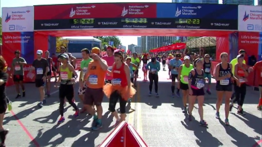 Chicago Marathon Finish Line 27: 5:10:04 – NBC Chicago