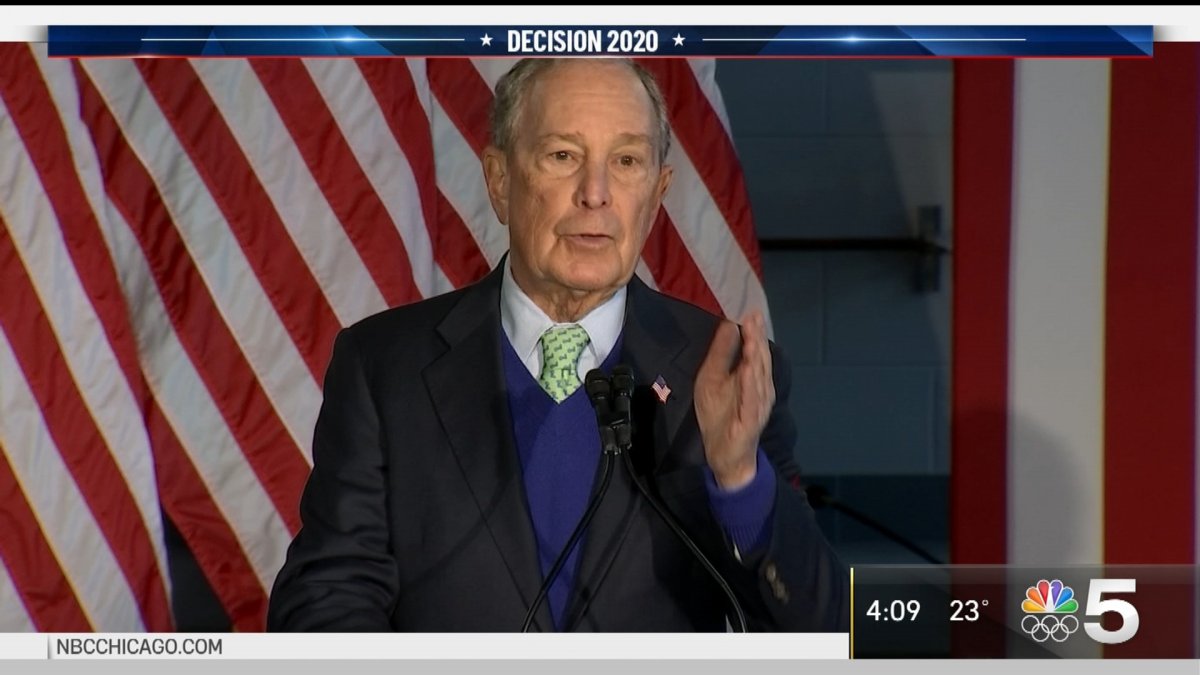 Bloomberg Makes First Campaign Appearance in Chicago – NBC Chicago