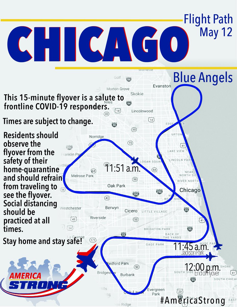 Where and When: Blue Angels Release Details on Chicago Flyover – NBC ...