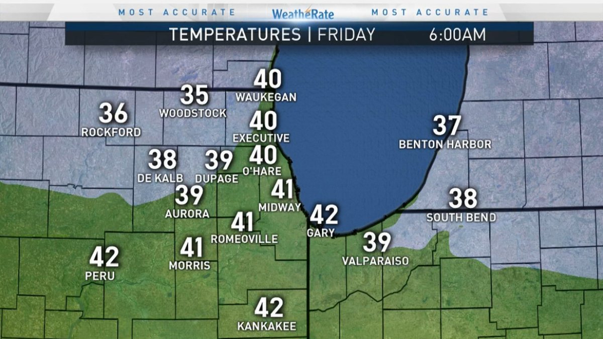 Freeze Watch Issued For Early Saturday As Winter-Like Temps Slide Into ...