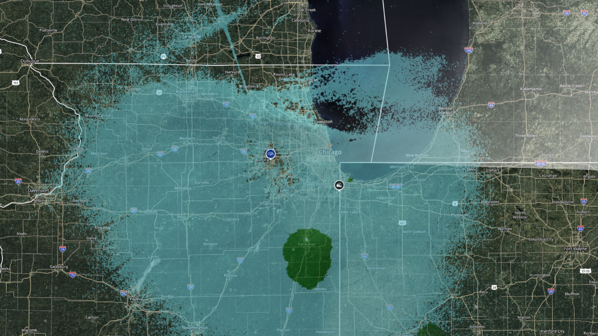 Track the Snow Live with Interactive Radar – NBC Chicago