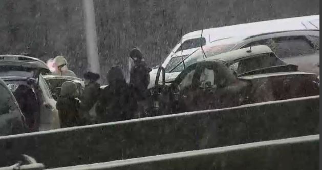 Illinois State Police Respond to At Least 20 Crashes on Icy Chicago ...