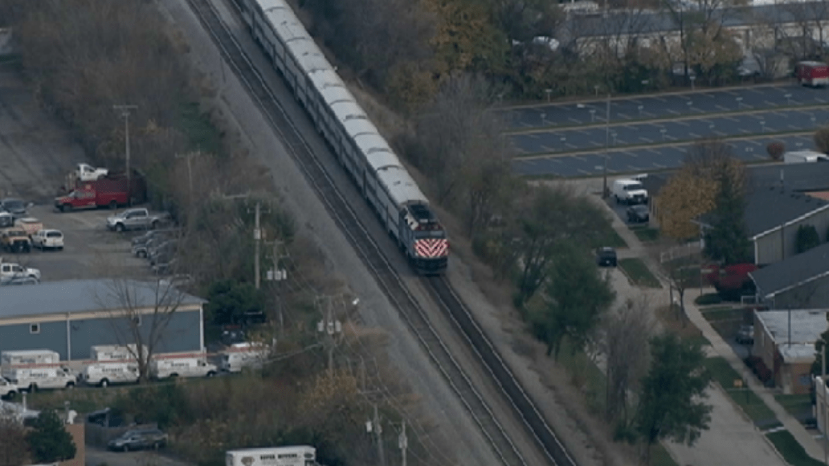 2 Metra Trains Stopped After Pedestrian Struck Near Roselle, “Extensive ...