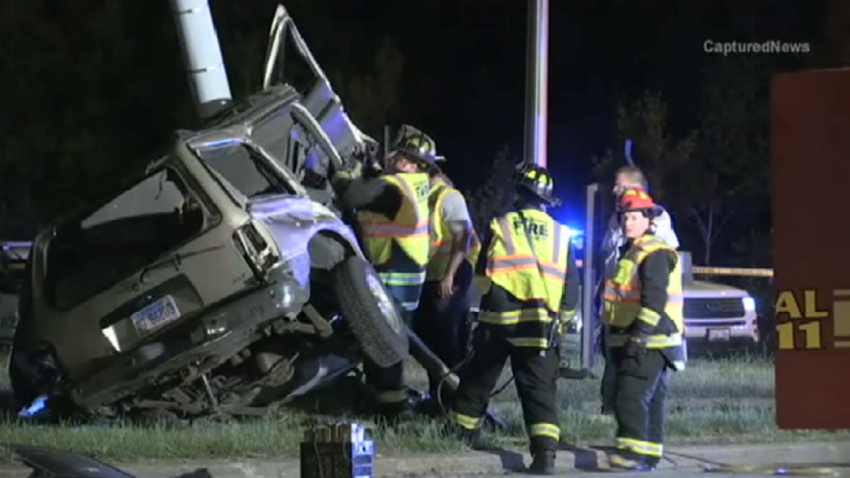 Police: 2 Killed When SUV Slams Into Pole in Robbins – NBC Chicago
