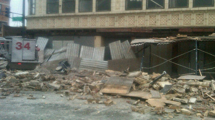 Crews Begin Razing Building That Partially Collapsed – NBC Chicago