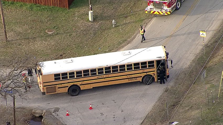 School Bus Flips on Its Side on North Suburban Lake Villa – NBC Chicago