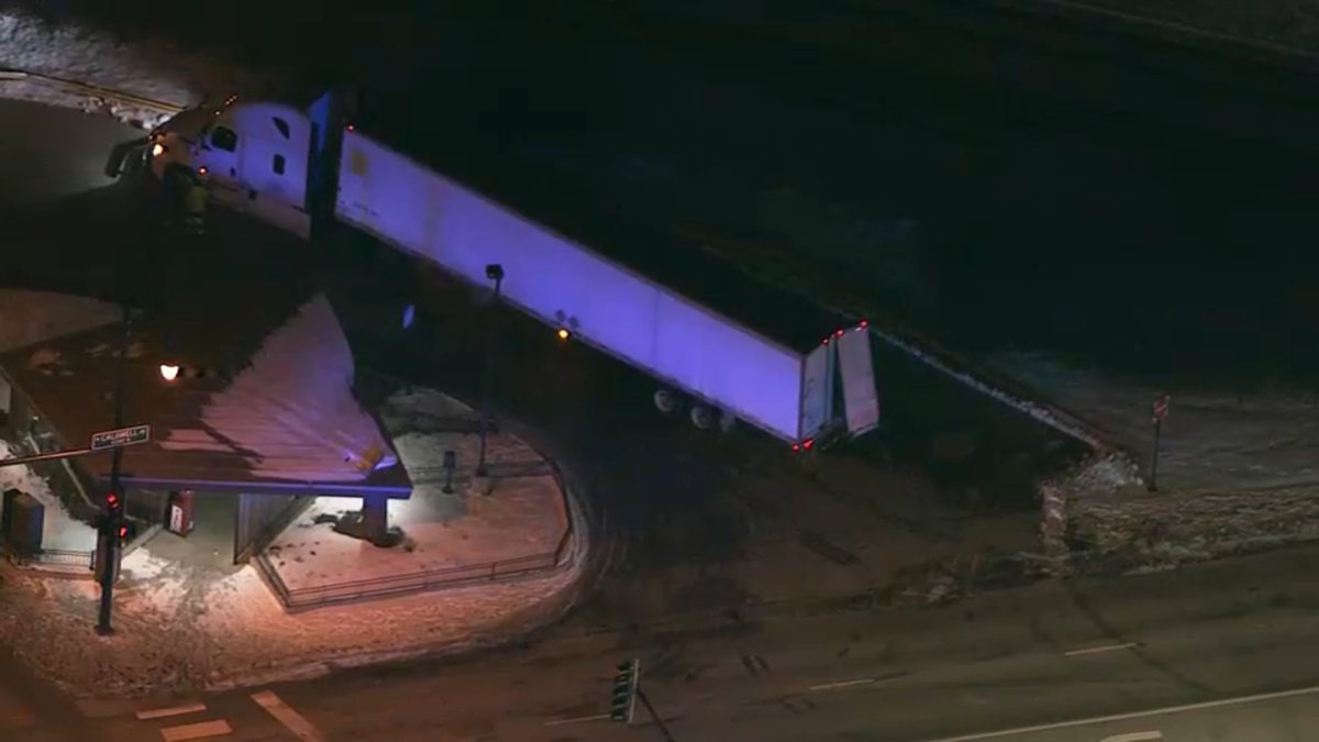 Metra Train Hits Semi on NW Side, Authorities Say – NBC Chicago