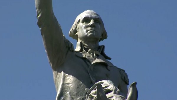 George Washington Statue Vandalized in Chicago’s Washington Park – NBC ...