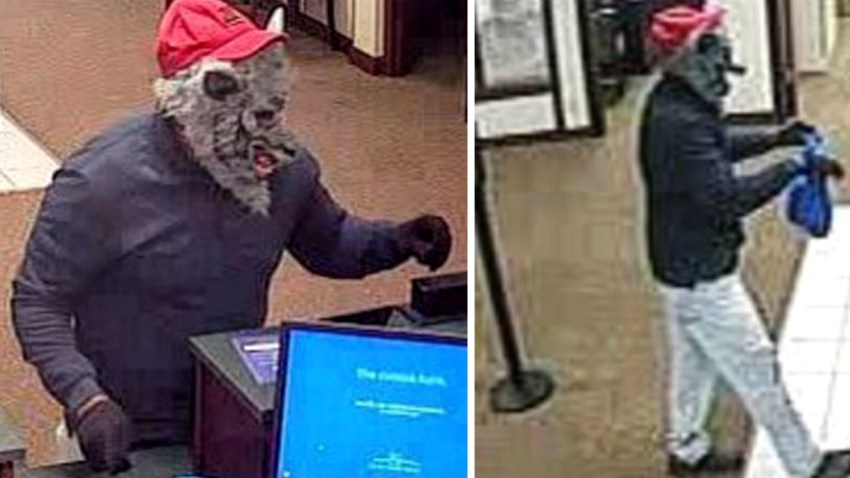 Suspect Wearing a Wolf Mask Robs Suburban Bank at Gunpoint – NBC Chicago