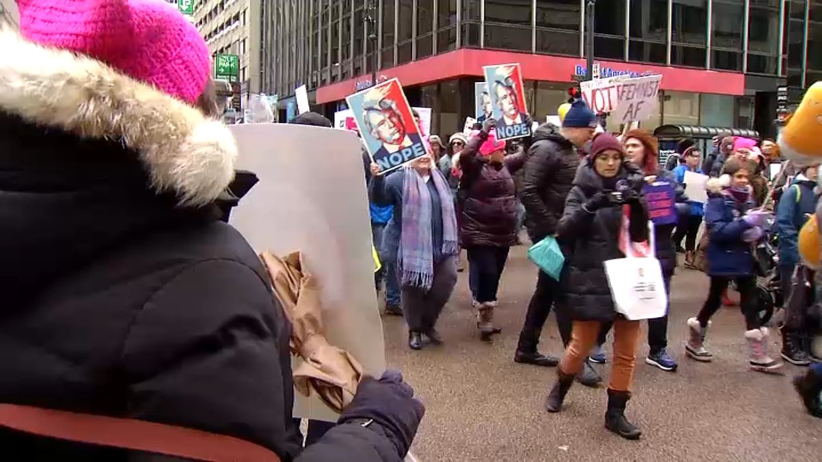 Thousands Turn Out for Chicago Women’s March – NBC Chicago
