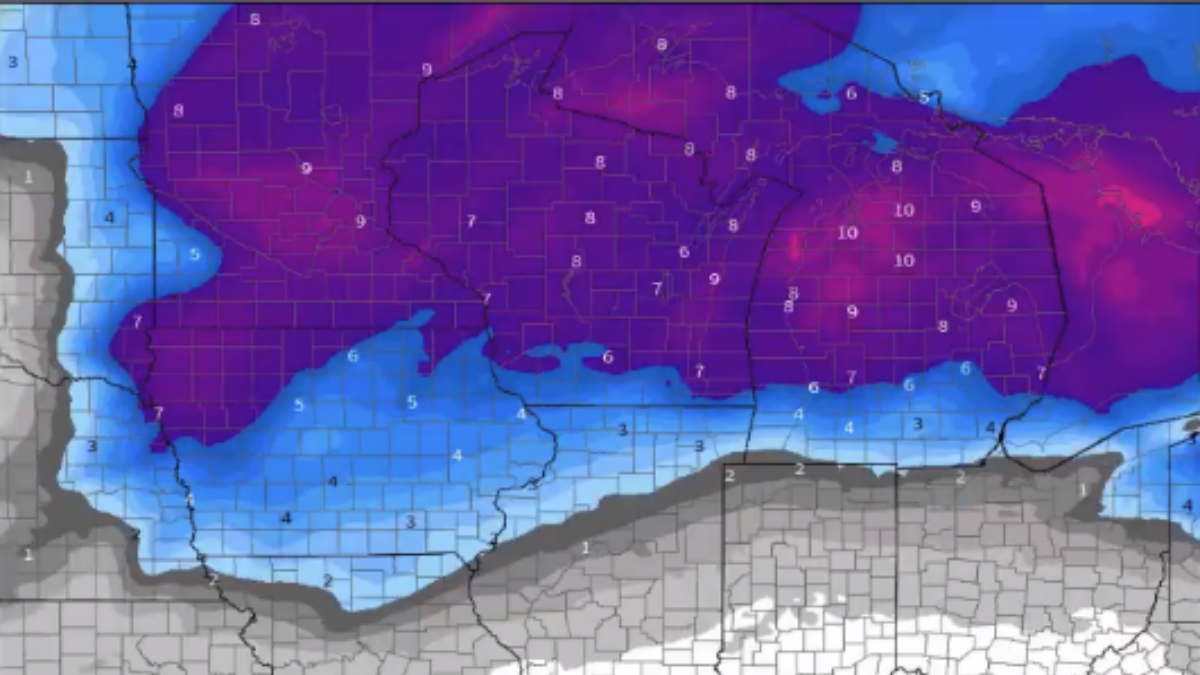 Measurable Snow, Ice and Rain Expected in Weekend Storm – NBC Chicago
