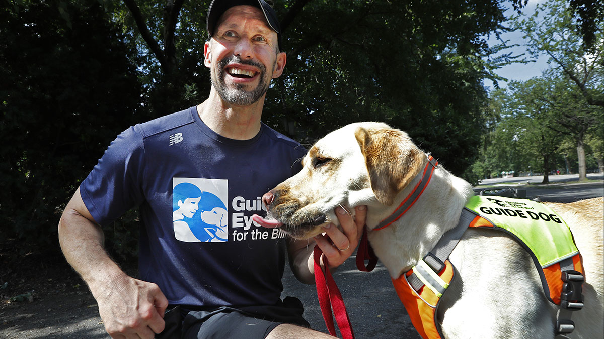 Guide Dogs Helping Blind Runners Stay Fit Despite Pandemic – NBC Chicago