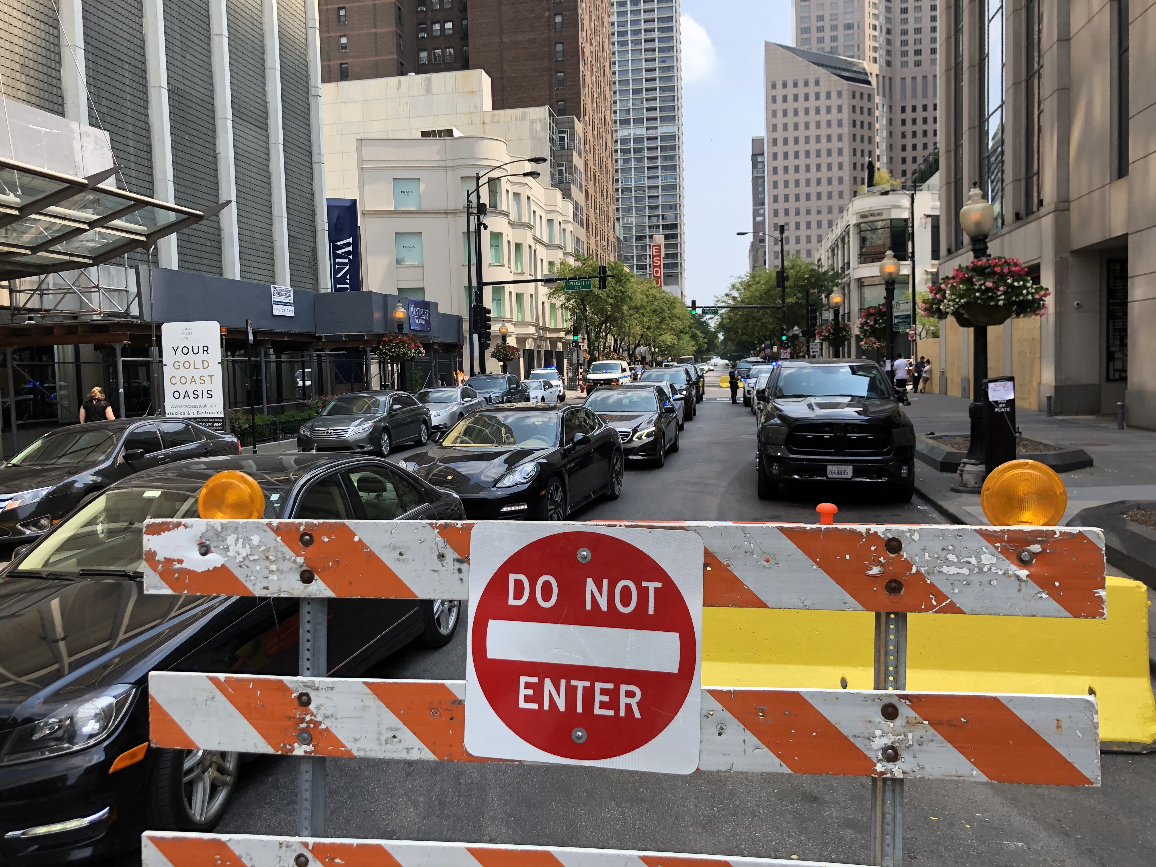 Barricades Installed Near Chicago’s Downtown as City Implements ‘Public ...