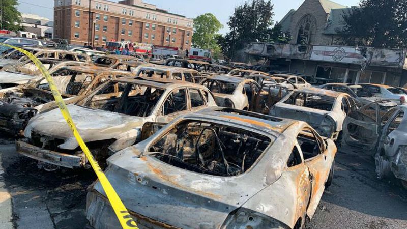 Photos: Images Show Traumatic Scene as Gunfire Erupts in Kenosha During ...