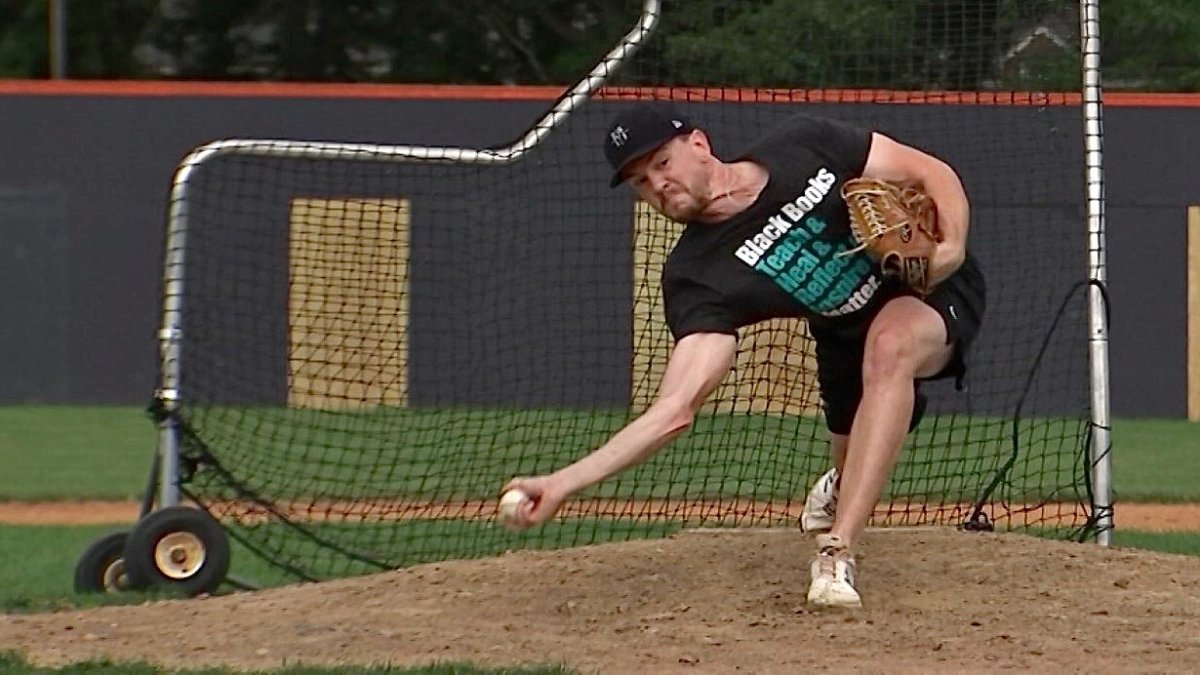 Local Pro Baseball Pitcher Raising Money by Inviting People to Try and ...