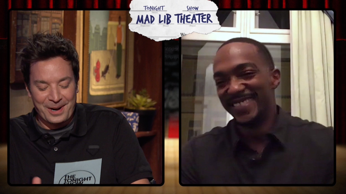 ‘Tonight’: Mad Lib Theater With Anthony Mackie – NBC Chicago