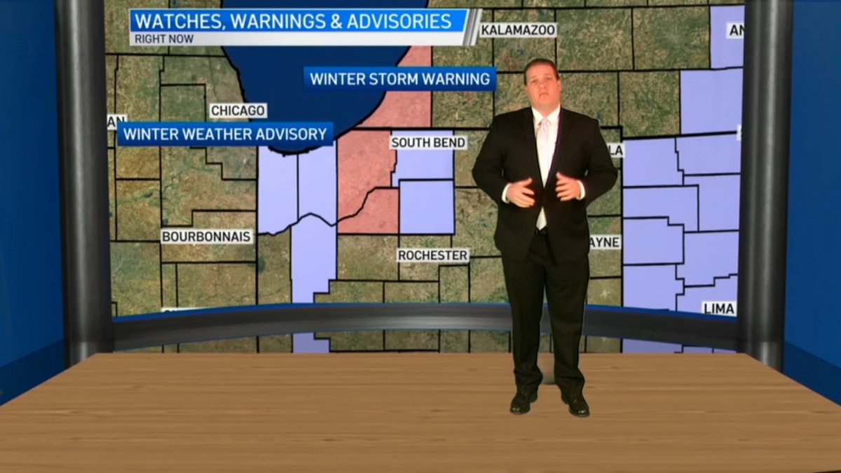 Indiana Lake Effect Snow – NBC Chicago