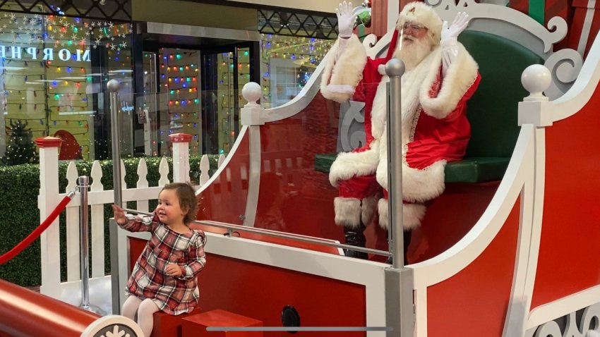 Santaland, ZooLights and more: Where to see Santa this month – NBC Chicago