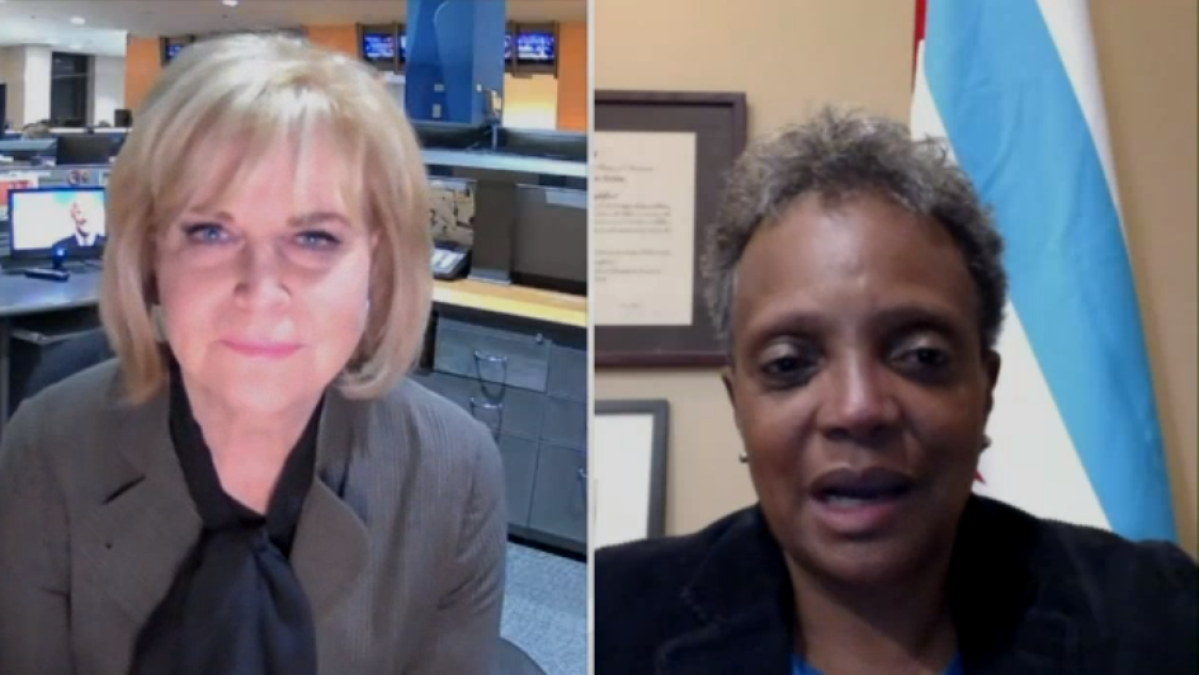 Lightfoot Encourages Chicago Voters to ‘Stay in Line,’ Pays Tribute to ...