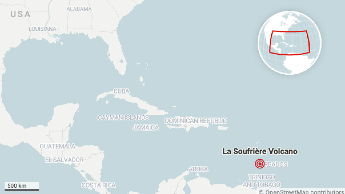 Explosive Eruption Rocks Volcano on Caribbean’s St. Vincent – NBC Chicago