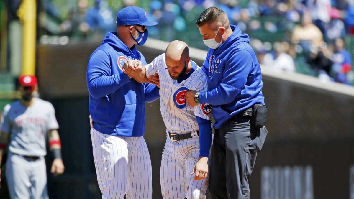 Cubs’ David Bote’s Shoulder MRI Reveals Some Good News – NBC Chicago