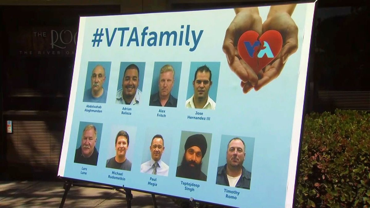 Authorities ID 9 Victims of San Jose Rail Yard Shooting – NBC Chicago