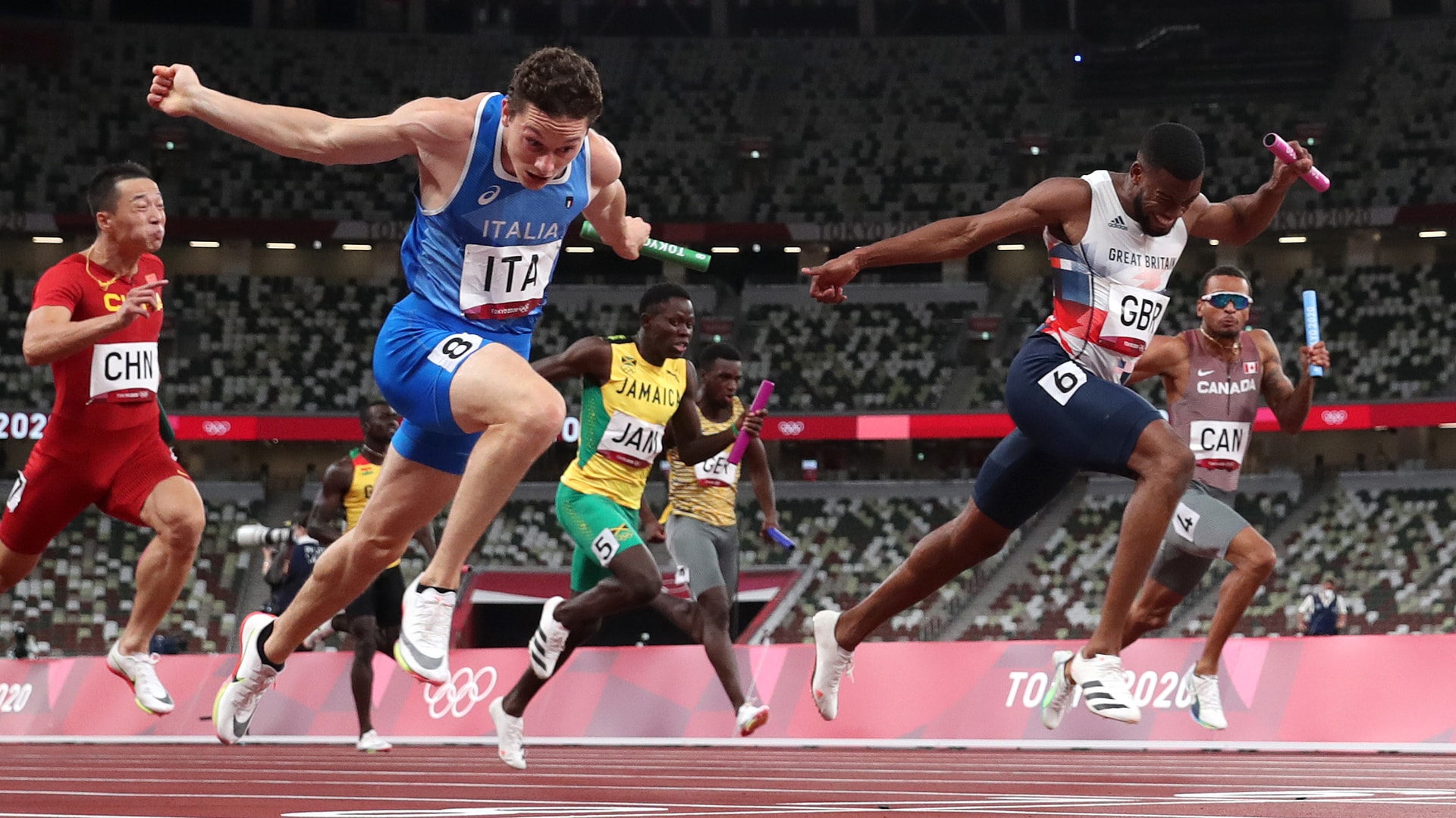 Italy Continues Stunning Track and Field Olympics With 4x100m Relay ...