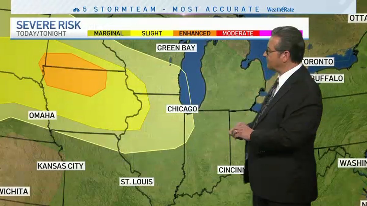 Another Round of Storms, Severe Weather Possible Thursday – NBC Chicago