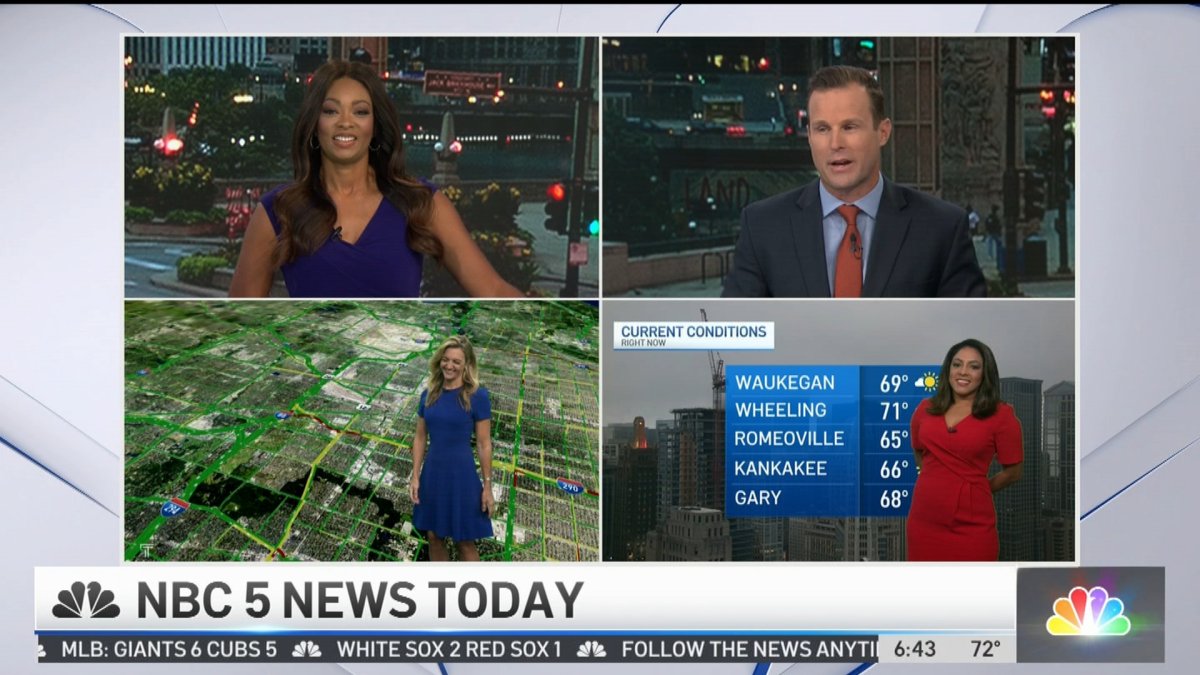 NBC 5 Anchors Pay Up After Losing Bears-Rams Bet With KNBC Station ...