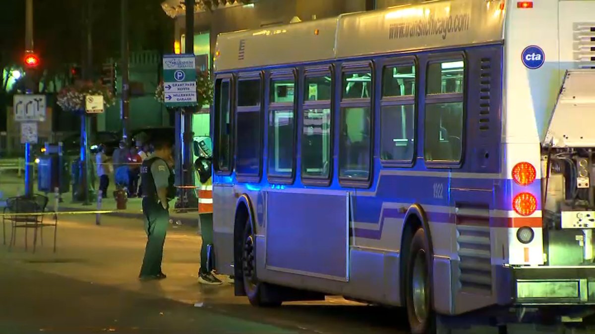 CTA Bus Driver Shot During Attack Near Millennium Park, Suspect Taken ...