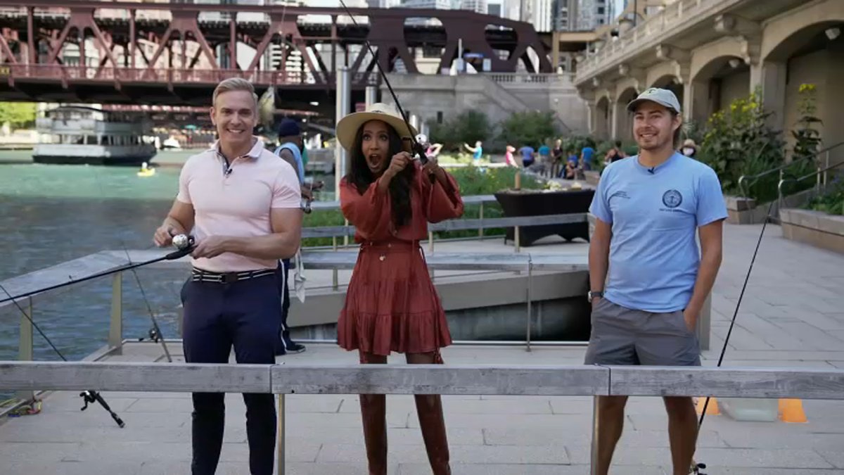 How to Go Fishing Along the Chicago Riverwalk – NBC Chicago