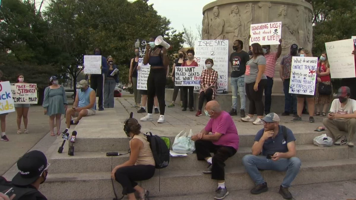 CPS Parents, Teachers Hold Rally Amid Concerns About District’s COVID ...