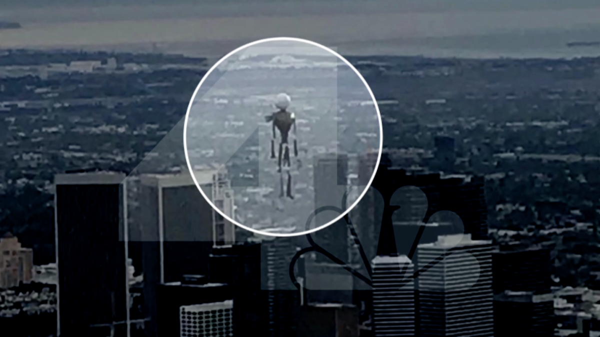 Photos of ‘Jet Pack Man’ Could Be Inflatable Jack Skellington – NBC Chicago
