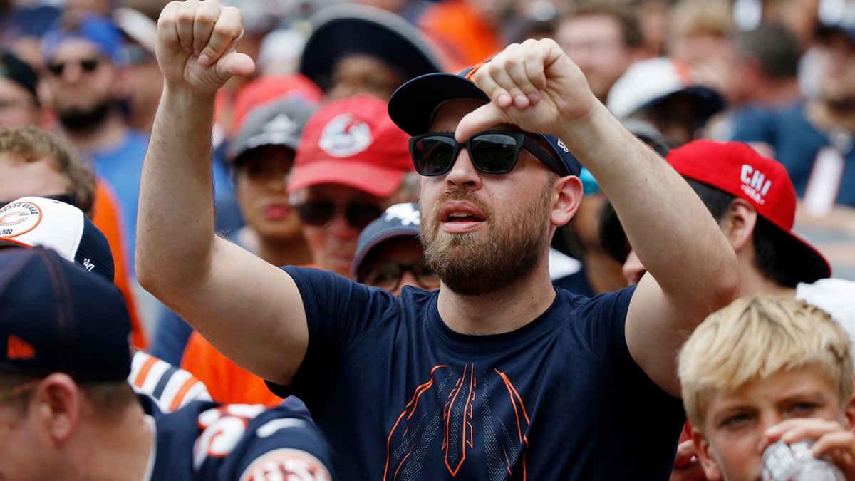 Bears Fans Rank Among Biggest Complainers in the NFL, Study Finds – NBC ...