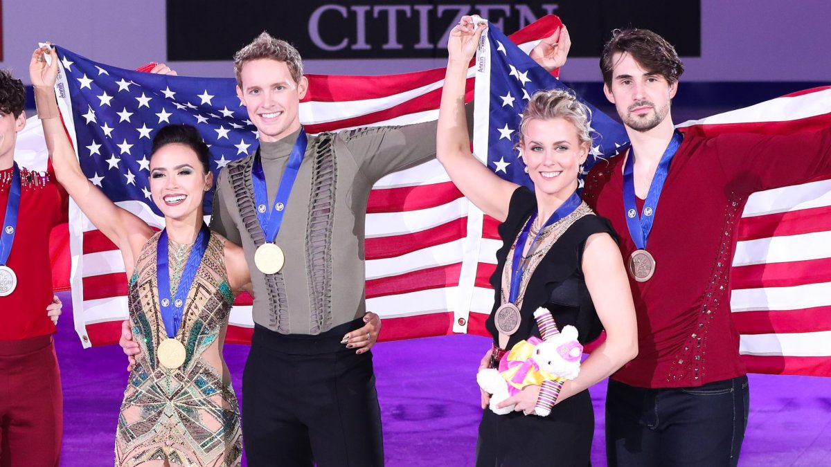 Top US Ice Dancers Share Highly Competitive Friendship – NBC Chicago
