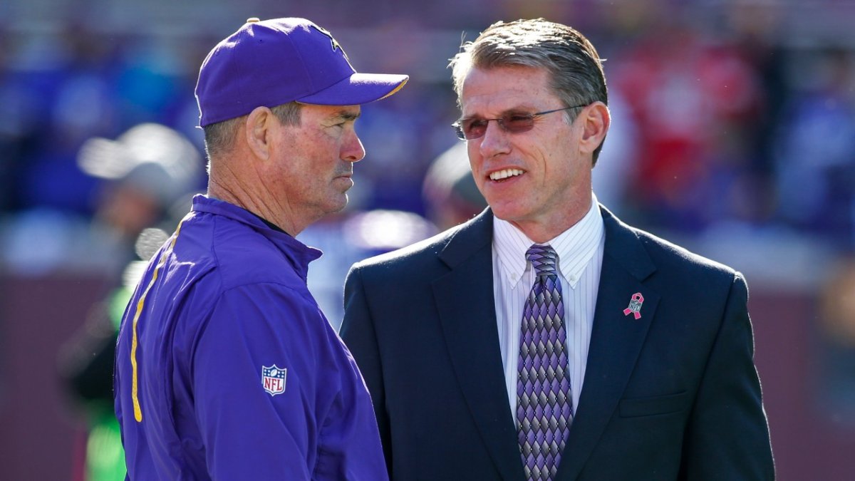 Minnesota Vikings Fire Head Coach Mike Zimmer, General Manager Rick ...