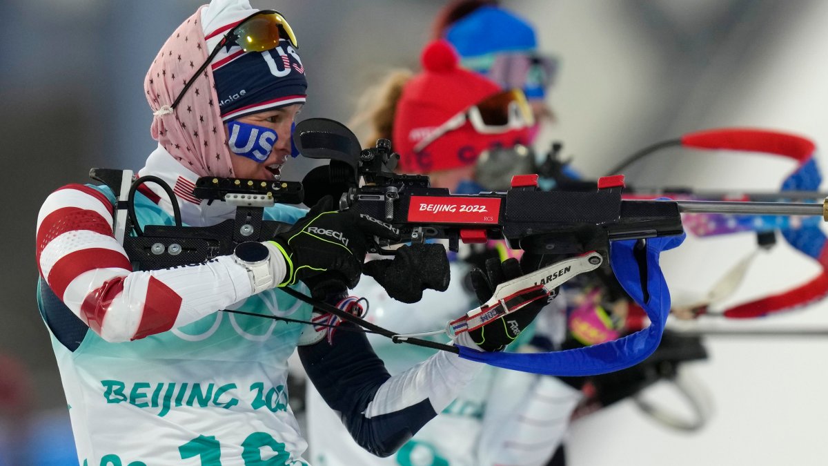 Team USA Finishes 7th in Mixed Relay Biathlon – NBC Chicago