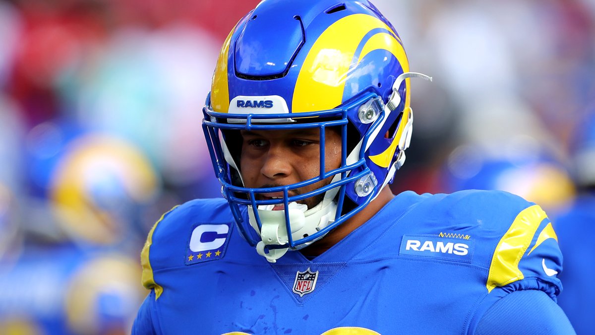 Aaron Donald Could Retire If Los Angeles Rams Win Super Bowl – NBC Chicago