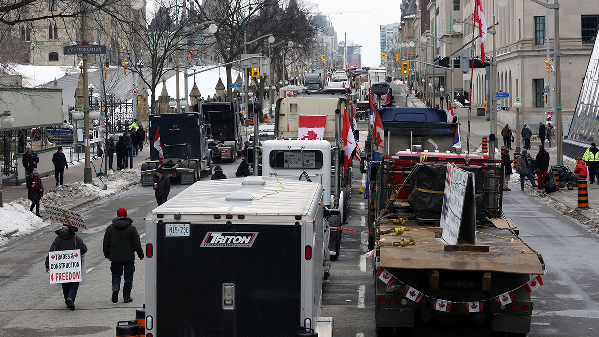 Canadian Judge Orders an End to Blockade at Border Bridge – NBC Chicago